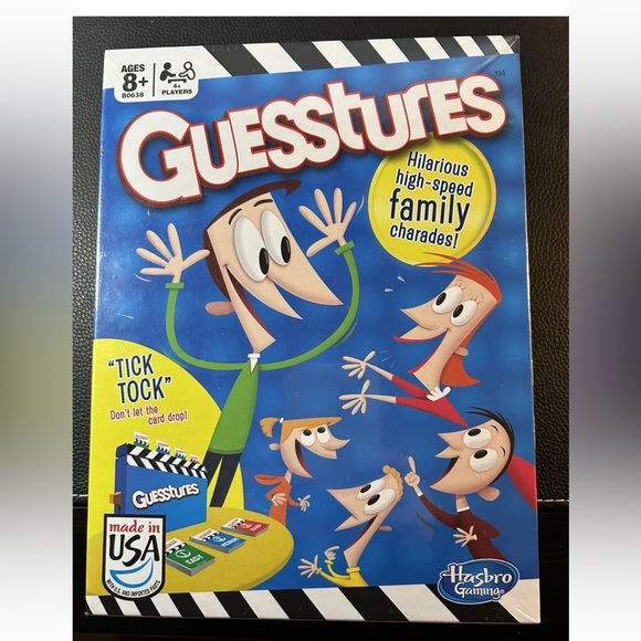 Hasbro | Games | Hasbro Guesstures Game The Hilarious Highspeed Family ...